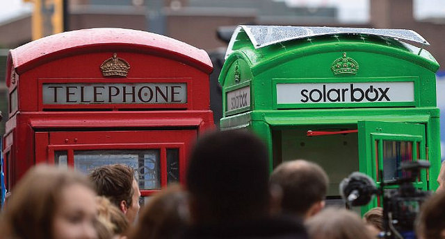 Solarboxes, cabinas para la recarga de teléfonos con energía solar ...