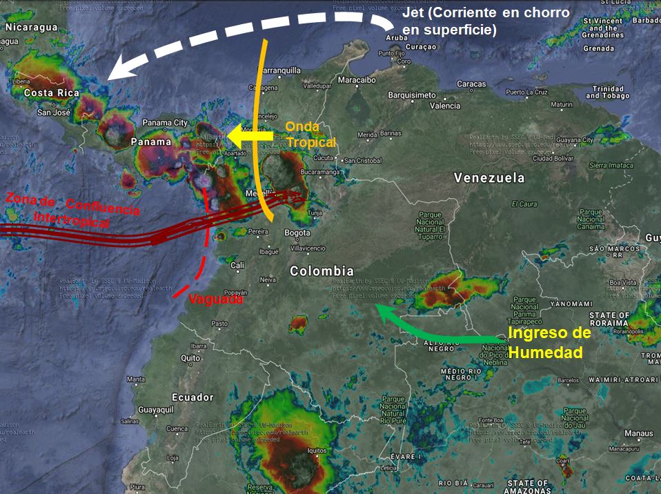 Pronóstico meteorológico para Colombia 28 de noviembre de 2019 • Canal ...