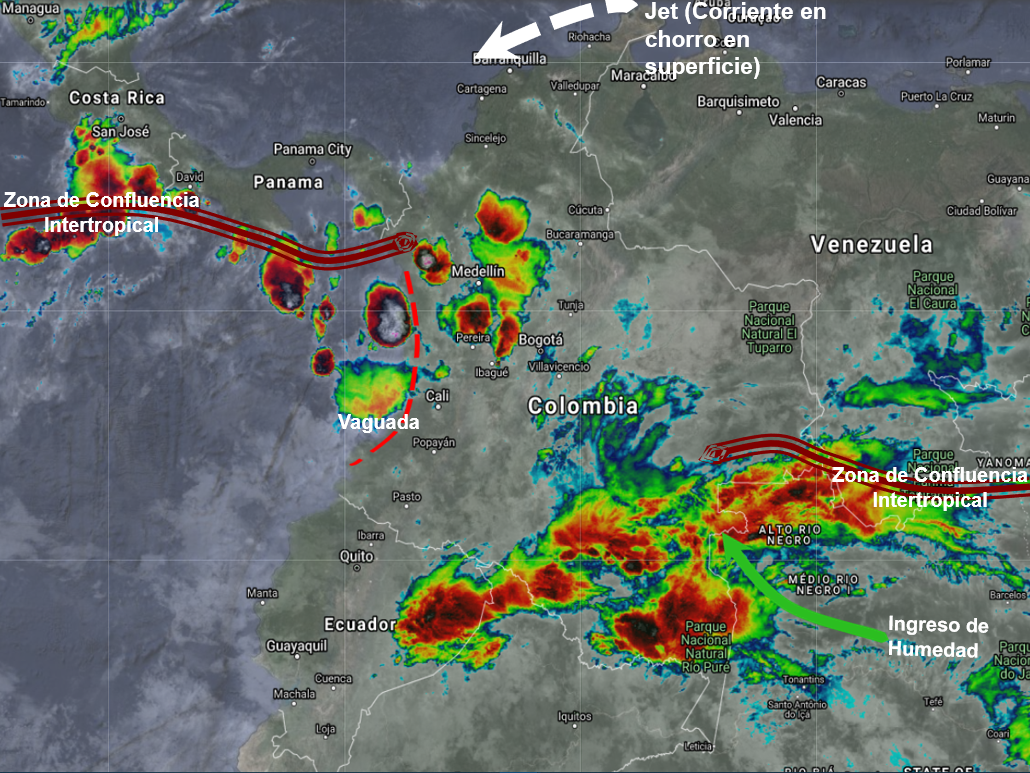 Pronóstico meteorológico para Colombia 15 - 16 y 17 de Mayo de 2021 ...